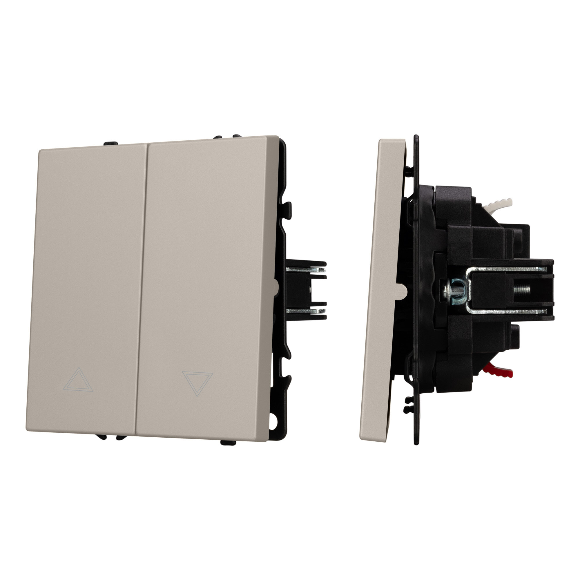 Механизм выключателя управления шторами SWT-NOBE-MKR2-SFPL-CA (230V, 10A) (Arlight, Кашемир) 059434