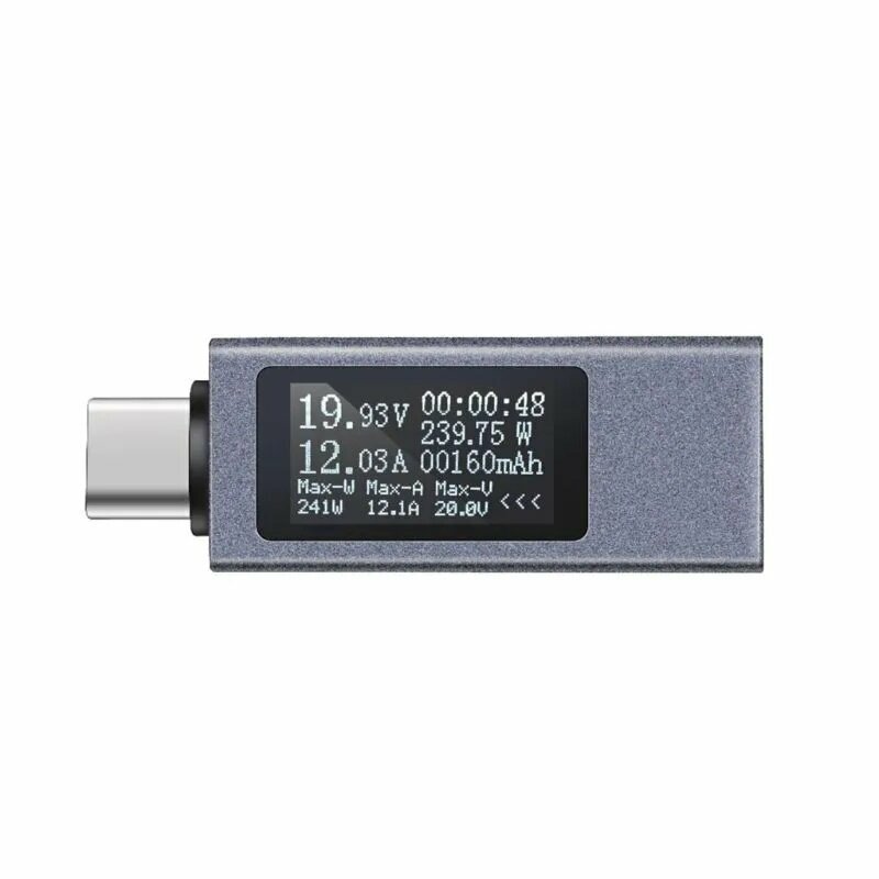 KOWSI USB C измеритель напряжения и тока проверка детектор зарядки телефона