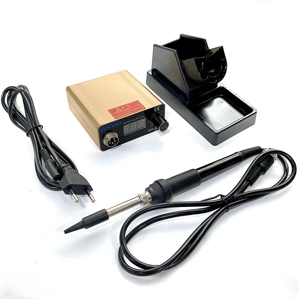 Цифровая паяльная станция Lefavor 936D/936H, EU, 936A