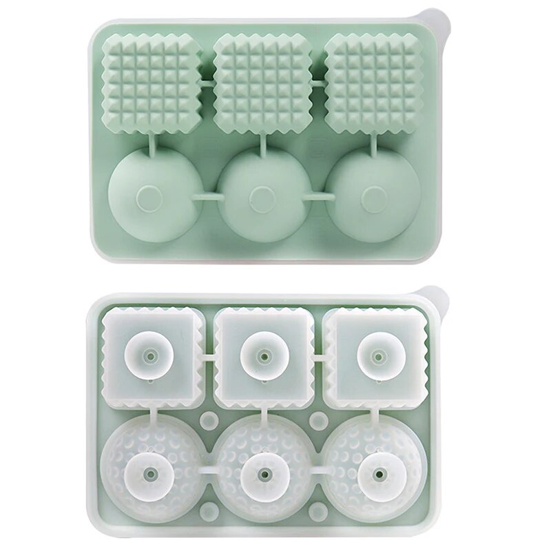 Большая силиконовая форма для льда 3 больших кристалла