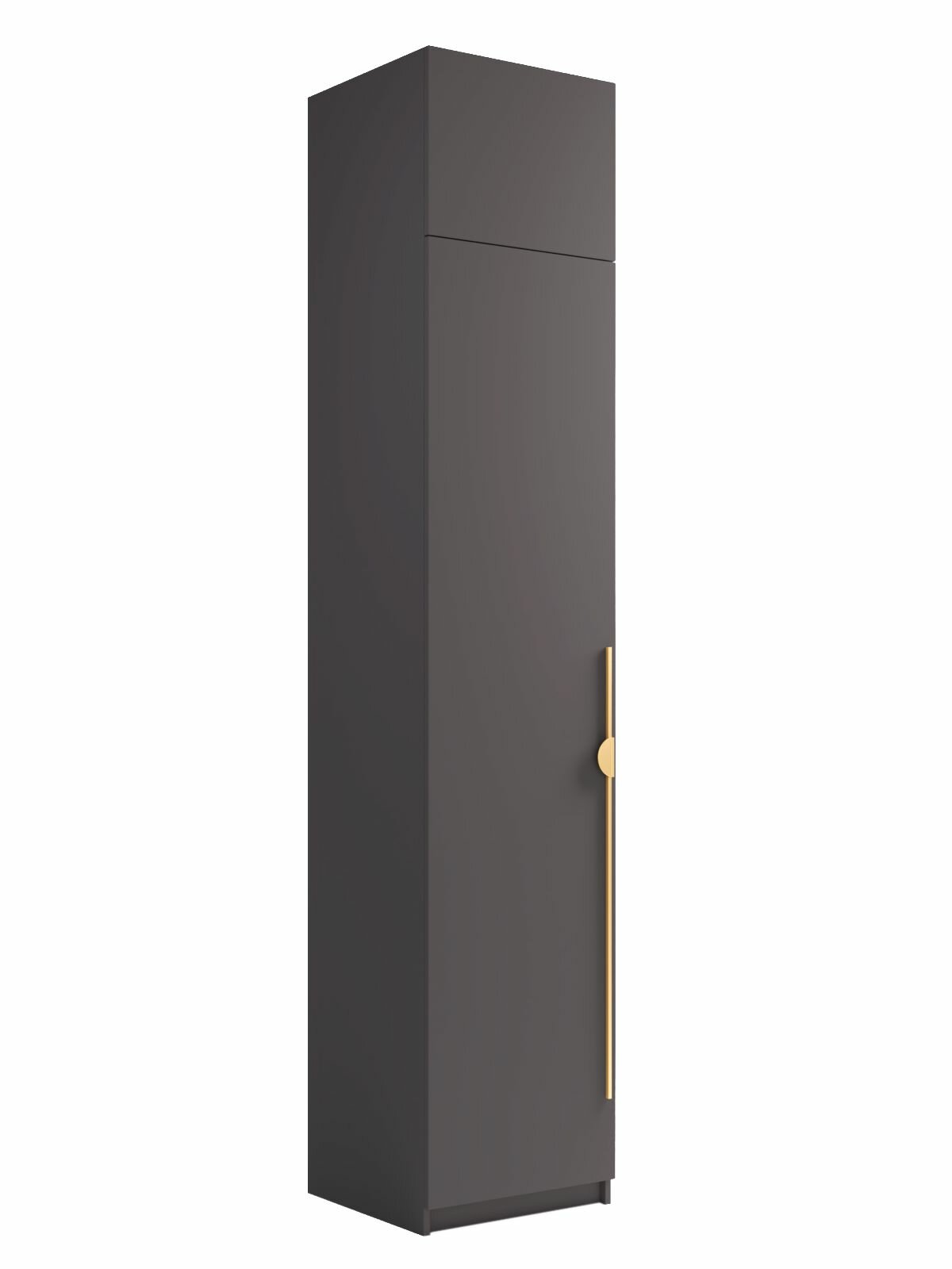 Шкаф для одежды распашной Лорена Голд 280 см х 50 см х 70 см