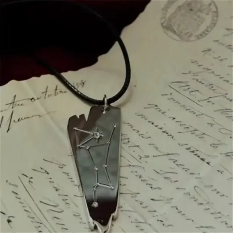 Аниме Волшебный мальчик Сириус, черное зеркало, фрагменты, ожерелье, модный свитер, кулон, реквизит для косплея, детские подарки на день рождения