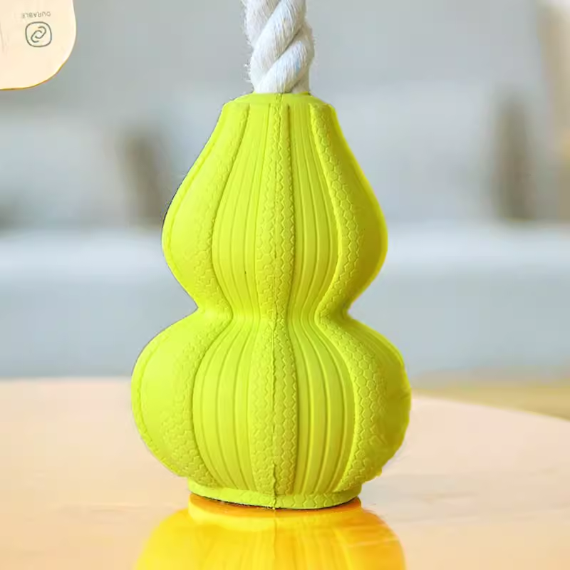 Игрушка-диспенсер для лакомств Big Red Dog LaRoo Shiba Inu: натуральный каучук, снятие стресса, чистка зубов,