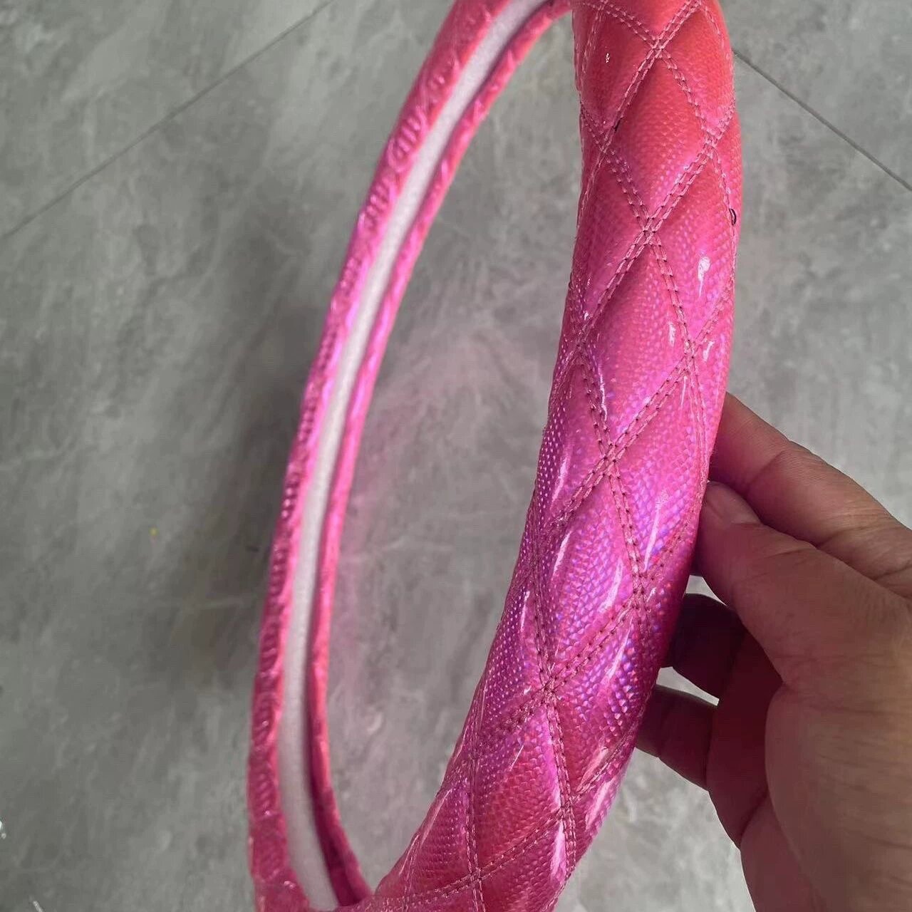 Чехол на руль JDM Hong Kong 45 см для грузовиков Isuzu, Hino, Mitsubishi, а также для грузовых автомобилей и легковых