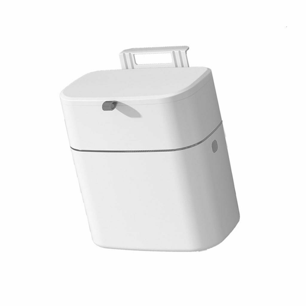 Кухонное ведро для компоста 8/10 л с крышкой, L