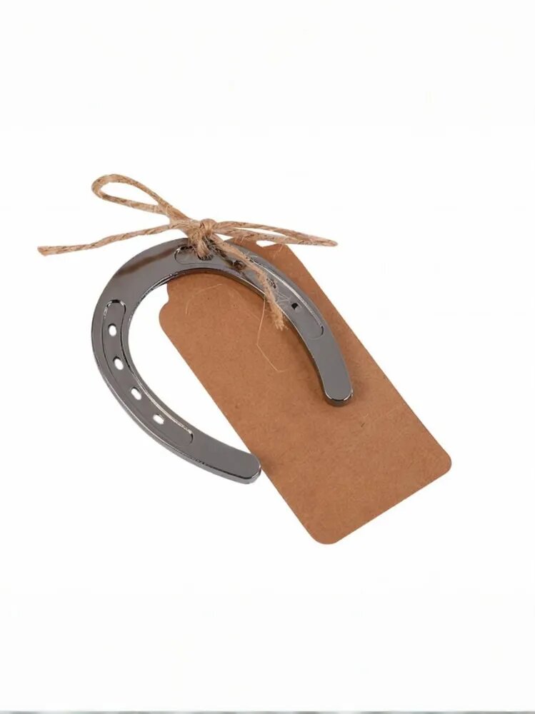 Подкова символ года Металлическая счастливая подвеска в виде подковы в подарок