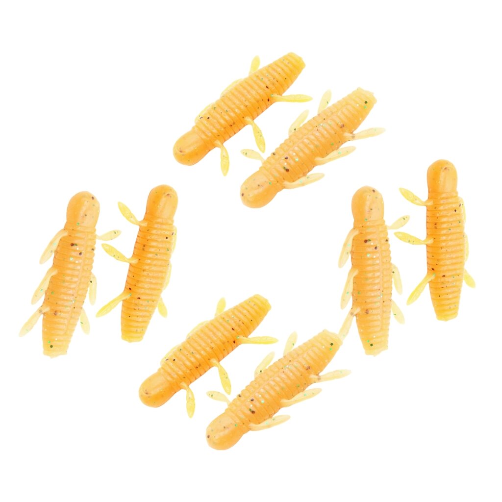 Искусственные Приманки для Форели 55 мм С Тонущим червем, Придающие Соли Рыбный Запах