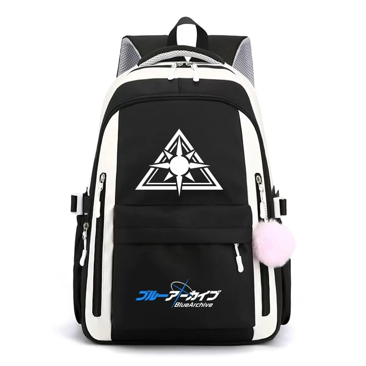 Синий архивный рюкзак Takanashi Hoshino Sunaookami Shiroko Alice с мультяшным принтом, backpack