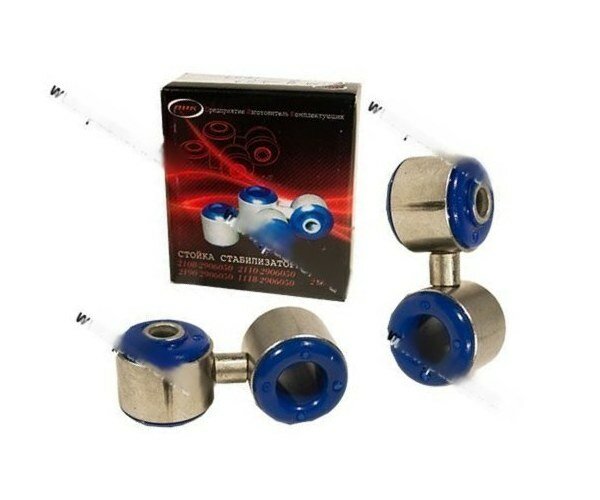 Стойка стабилизатора 1118-19 калина,2170 priora 2шт полиуретан пик