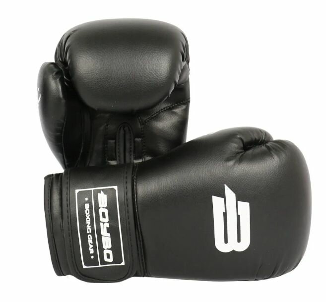 Перчатки боксерские BoyBo Basic черные (14OZ)