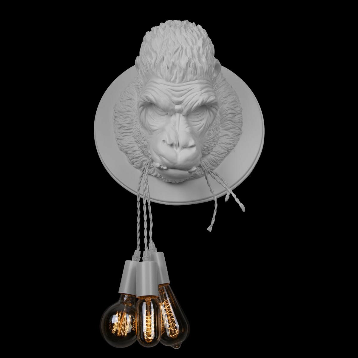 Светильник настенный Casaentera Gorilla CE13-10178 W белый 410х250х410