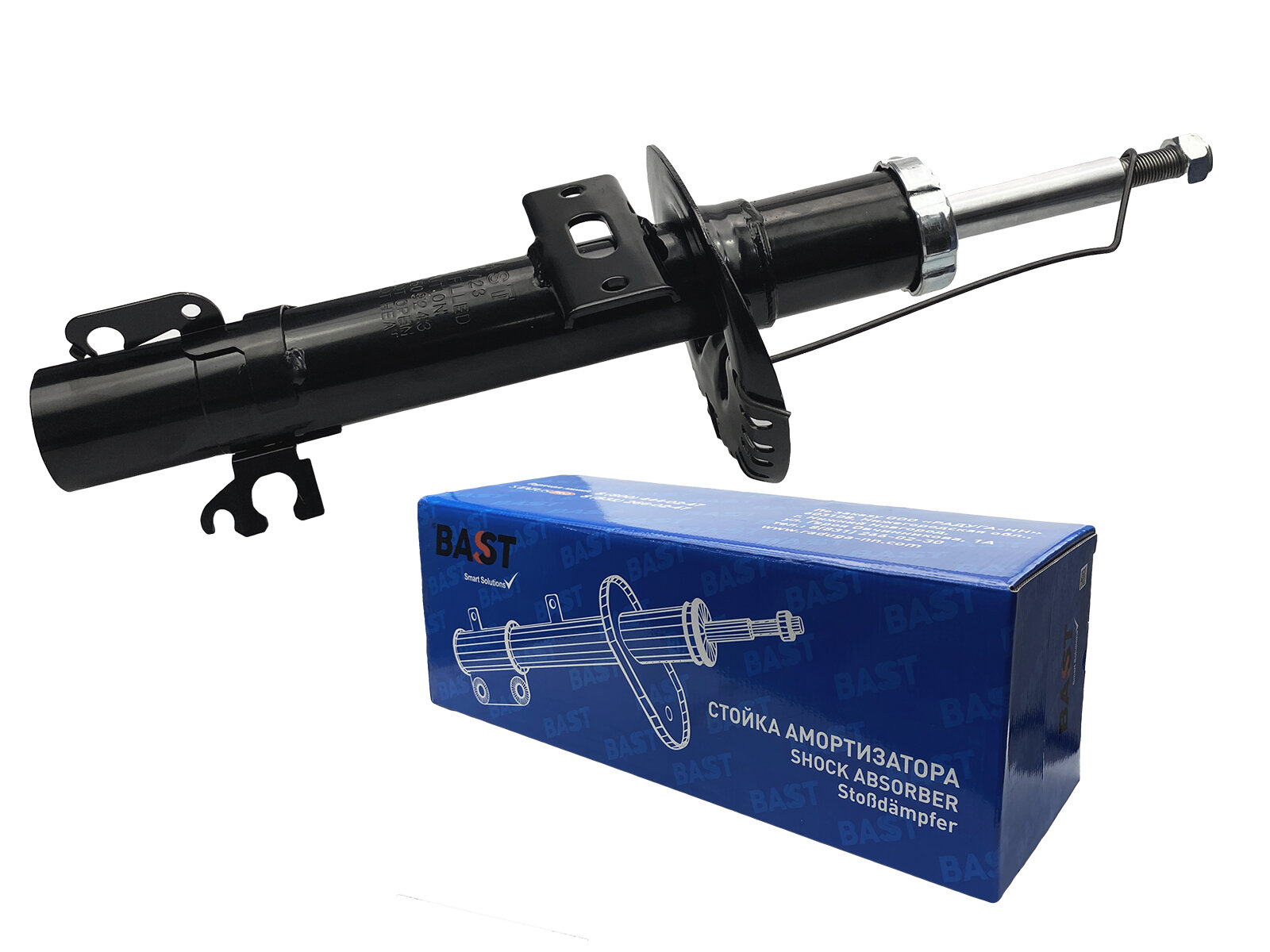 Стойка передняя VW Polo Sedan 10-, SKODA Rapid лев/прав ОЕМ 6R0413031BF BAST арт. BC 3509 243