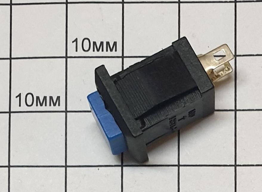 Кнопка MG-D-317 (DS431) Без фиксации Синяя
