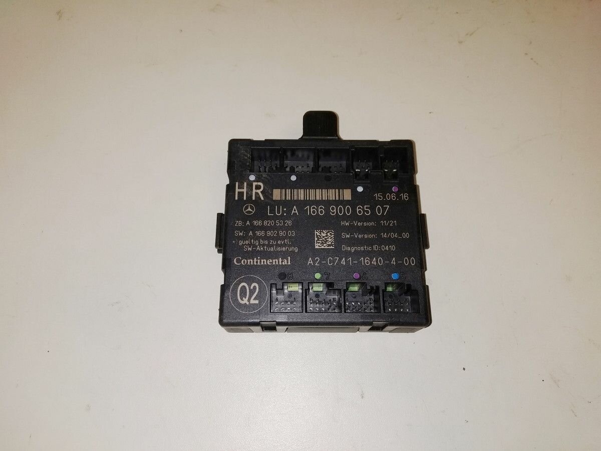 Блок управления дверьми Mercedes Benz GLE GLS 166