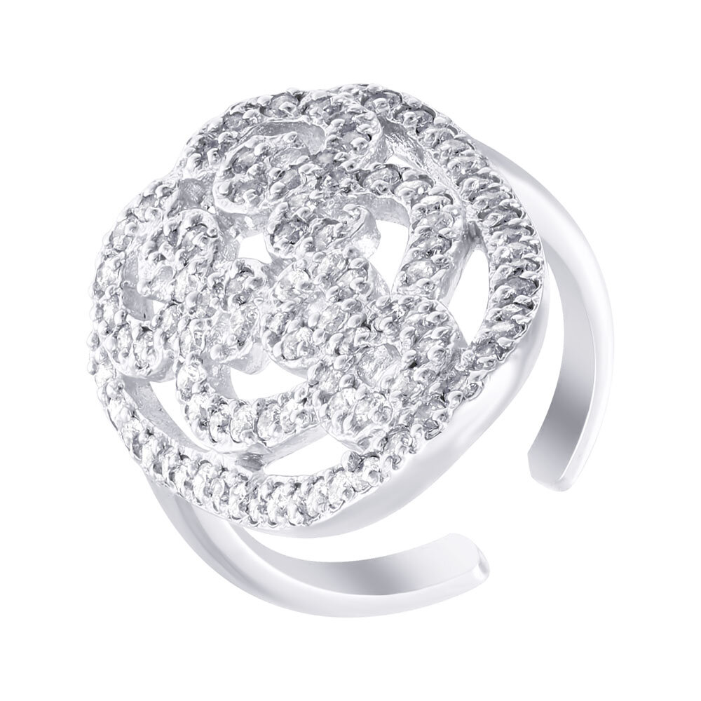 Кольцо, серебро, 925 проба