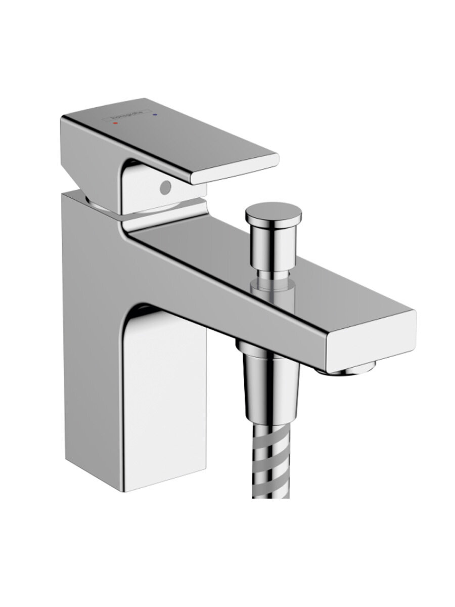 Смеситель на борт ванны, 2 уровня расхода воды, Hansgrohe Vernis Shape 71464000