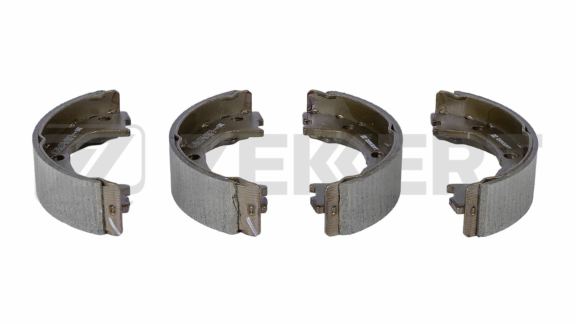 Колодки тормозные стояночного тормоза, ручника задние для Iveco Daily I-VI (с 1978 г), Renault Trucks Mascott (с 1999 г) барабанные арт bk-4315