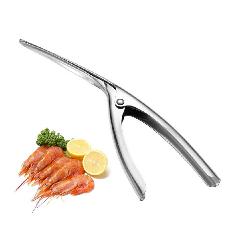 Нож для креветок MyPads A157-487, нержавеющая сталь, серебристый