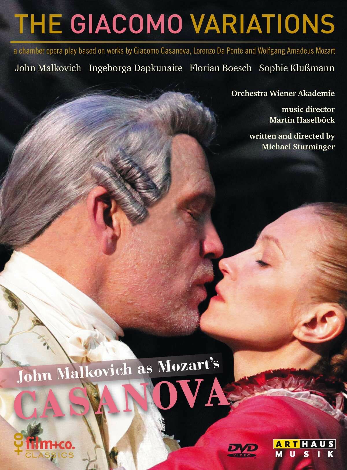 Диск Wolfgang Amadeus Mozart (1756-1791) - The Giacomo Variations (1 DVD)