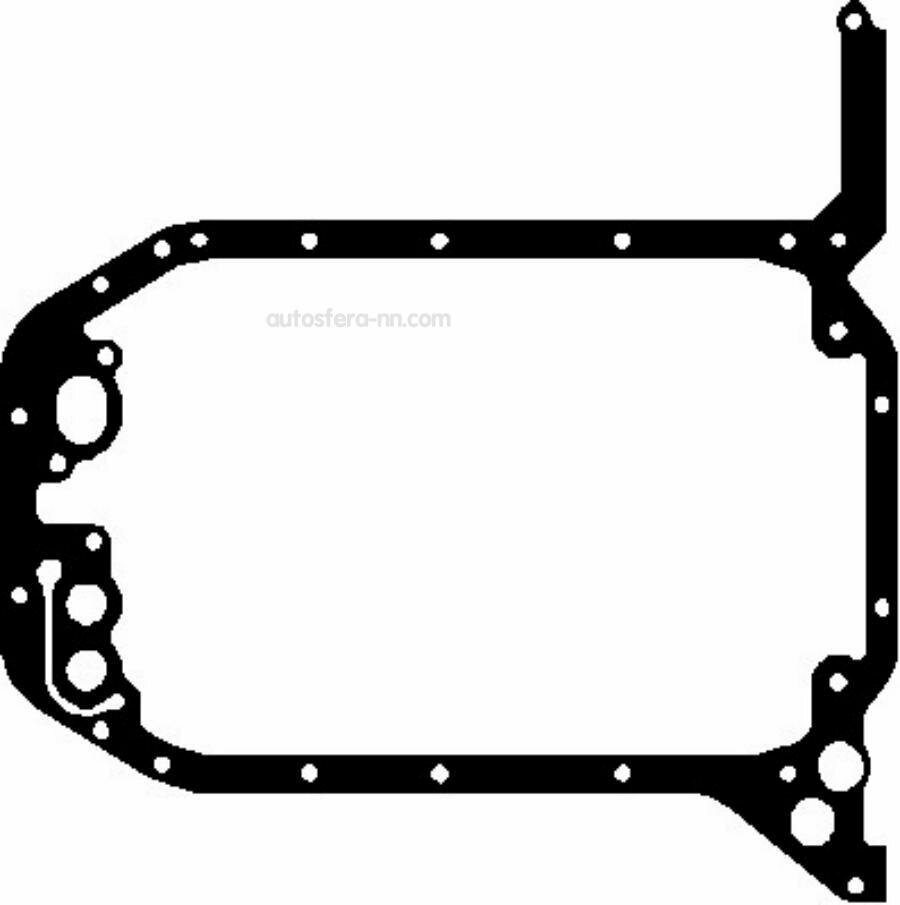 ELRING 921107 Прокладка поддона ДВС Audi 80, A4, A6, A8 2.6-2.8