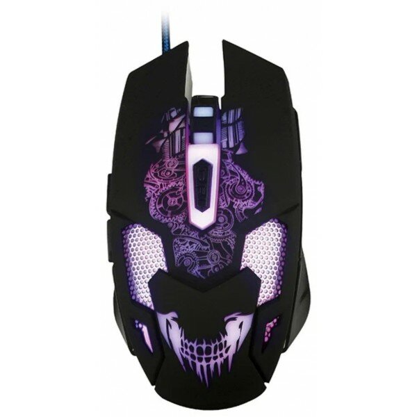 Мышь проводная Qumo Annihilator M04 черный, 3200 dpi, USB, кнопки - 6