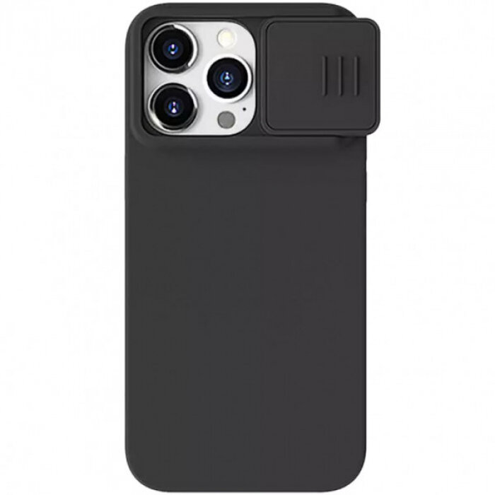 Nillkin CamShield Silky Magnetic Силиконовый чехол для магнитной зарядки с защитой камеры для iPhone 15 Pro