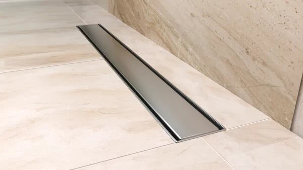 Душевой трап (лоток) Bettoserb Compact Line 13702510 65 см, с решеткой, 2 в 1 под плитку, матовый хром