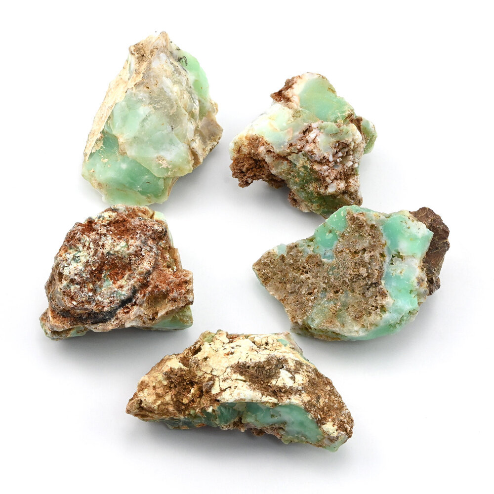 Сувенирный хризопраз 58*43*30мм, 60-69г .