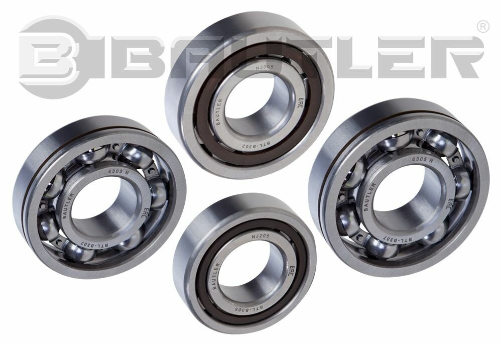 Подшипники КПП для ВАЗ 2108-2110, комплект 4 шт. арт BTLK301