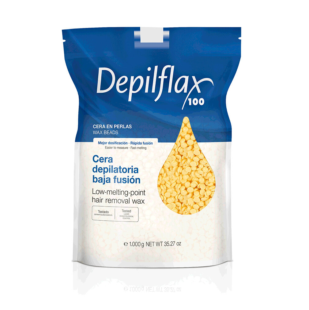 Воск в гранулах Натуральный Depilflax100, 1000 гр