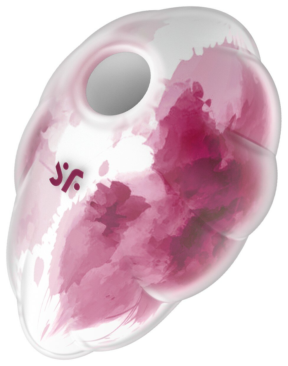 Малиновый вакуум-волновой клиторальный вибростимулятор Cloud Dancer Satisfyer