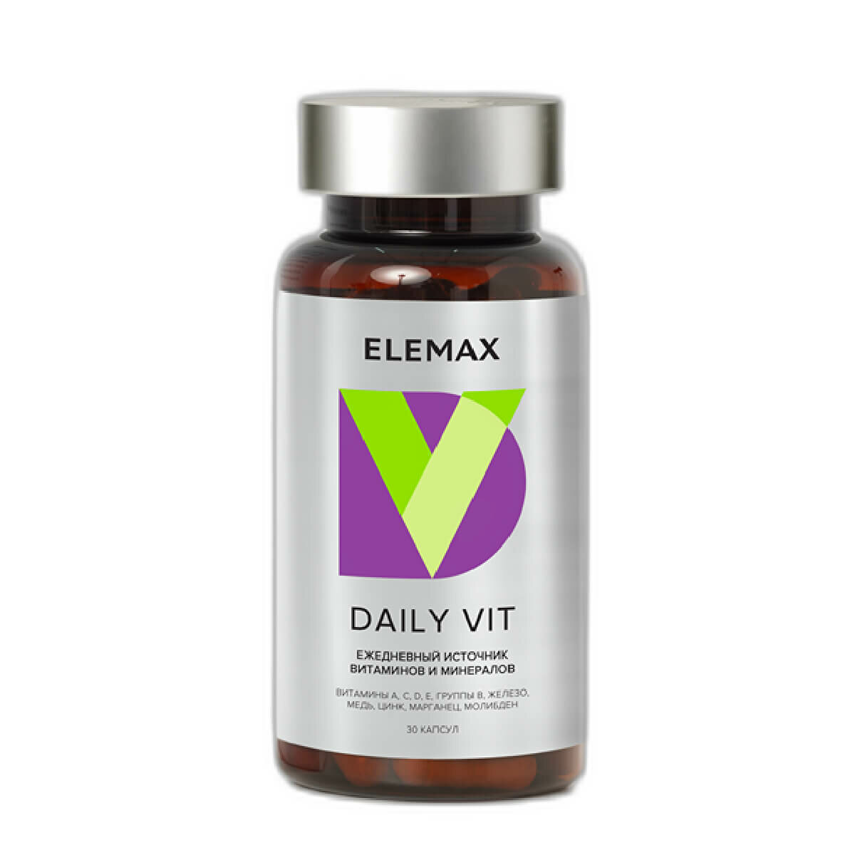 Дейли Вит (мультивитамины), 30 капсул, Elemax