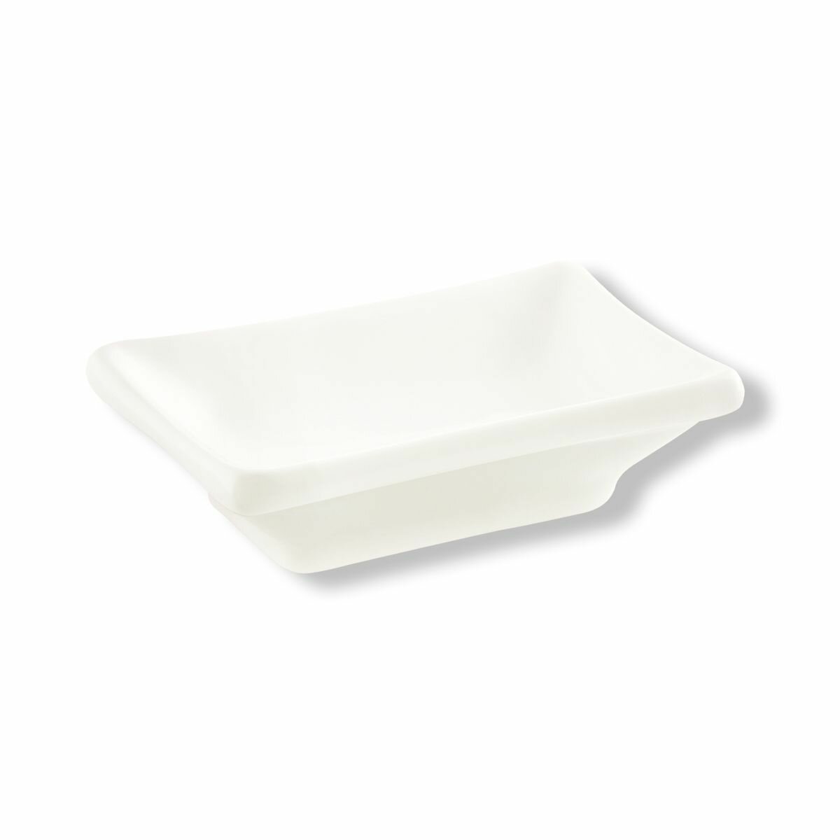 Соусник фарфоровый "Кунстверк" прямоугольный 20мл 6,5х4см