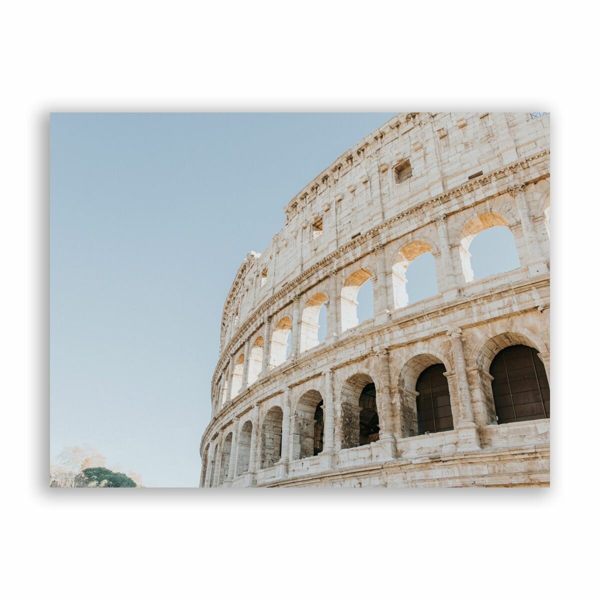 Постер, плакат на бумаге / Колизей / Размер 30 x 40 см