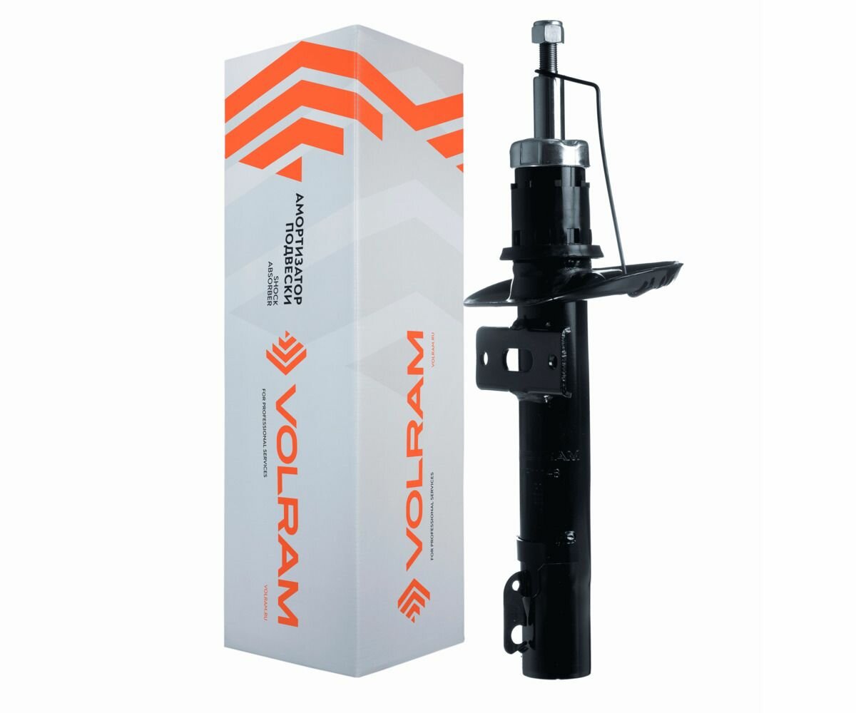 Амортизатор подвески Volram VR11148 передний левый/правый (стойка) газомасляный VW Polo (9N_) (01-09); Skoda Fabia (99-14)