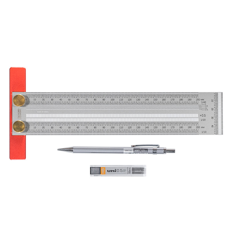 Линейка разметочная T-образная 200 мм Woodwork RUL-20T