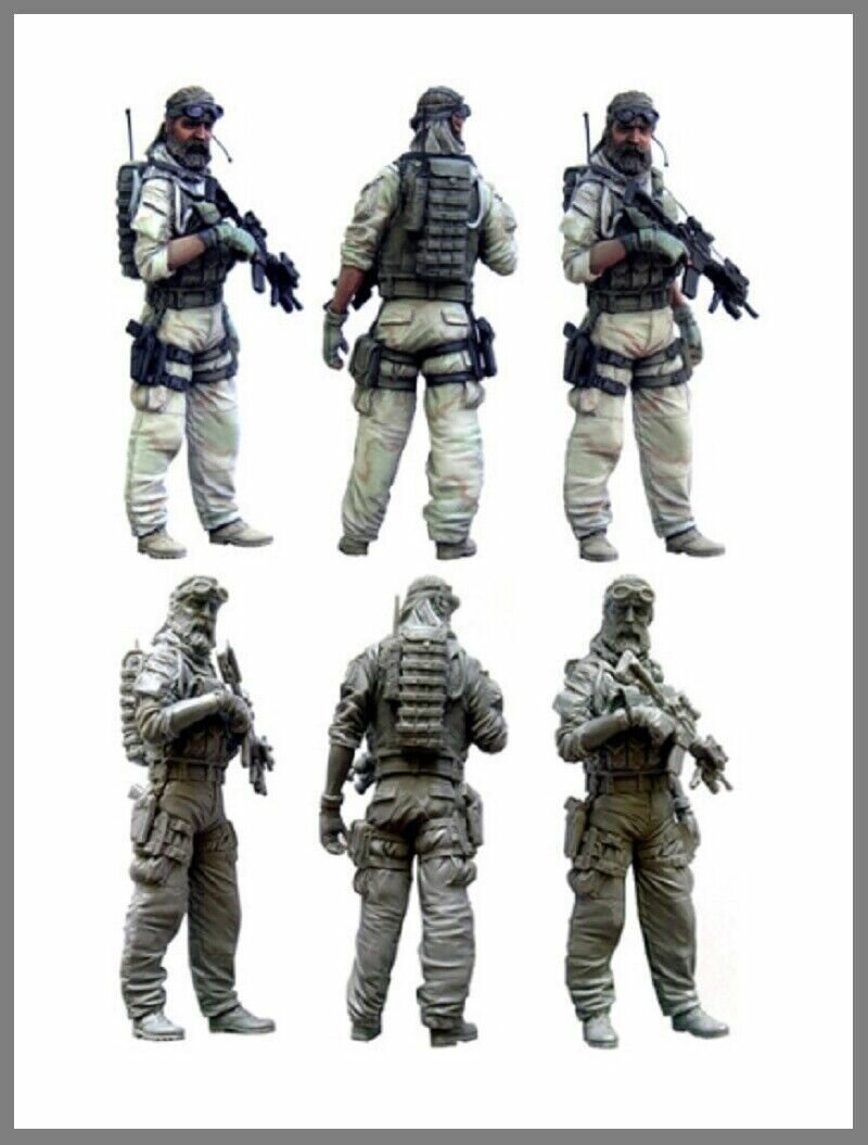 EM-35047 U.S.Special Forces Operator (Afghanistan 2001-2003) - 2 фигура для моделирования Evolution miniatures масштаб 1/35