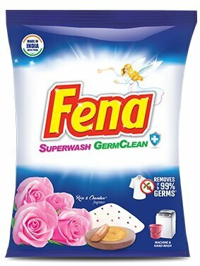 FENA Superwash Germ Clean, Rose & Chandan Fragrance (фена стиральный порошок, аромат розы и сандала), 2 кг.