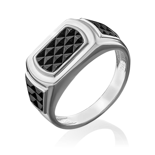 Кольцо, белое золото, 585 проба