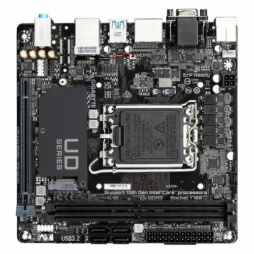 Материнская плата Gigabyte H610I, LGA 1700, Intel H610, mini-ITX, Ret