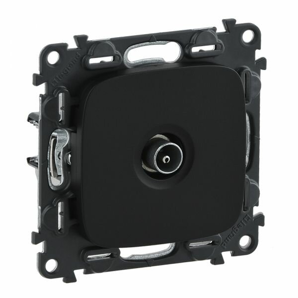 Legrand Valena ALLURE DIY Антрацит Розетка TV "звезда" 0-2400 Мгц, 753971, 7 шт.