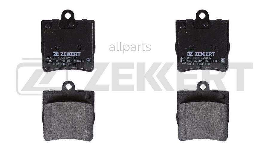 ZEKKERT BS-1350 Колодки торм. диск. задн. MB C-Class (202 203) 93- CLK (208) 98- E-Class (210) 95- S-Class (140)