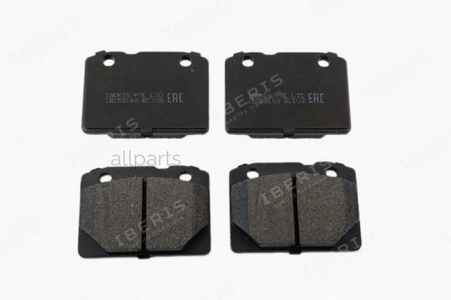 IBERIS IB153169 колодки тормозные передние К-Т LADA жигули (2101-2107) -12
