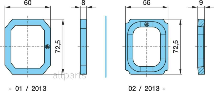BPW 0329546210 пластина кронштейна рессоры !(м)72.5x60x12\BPW