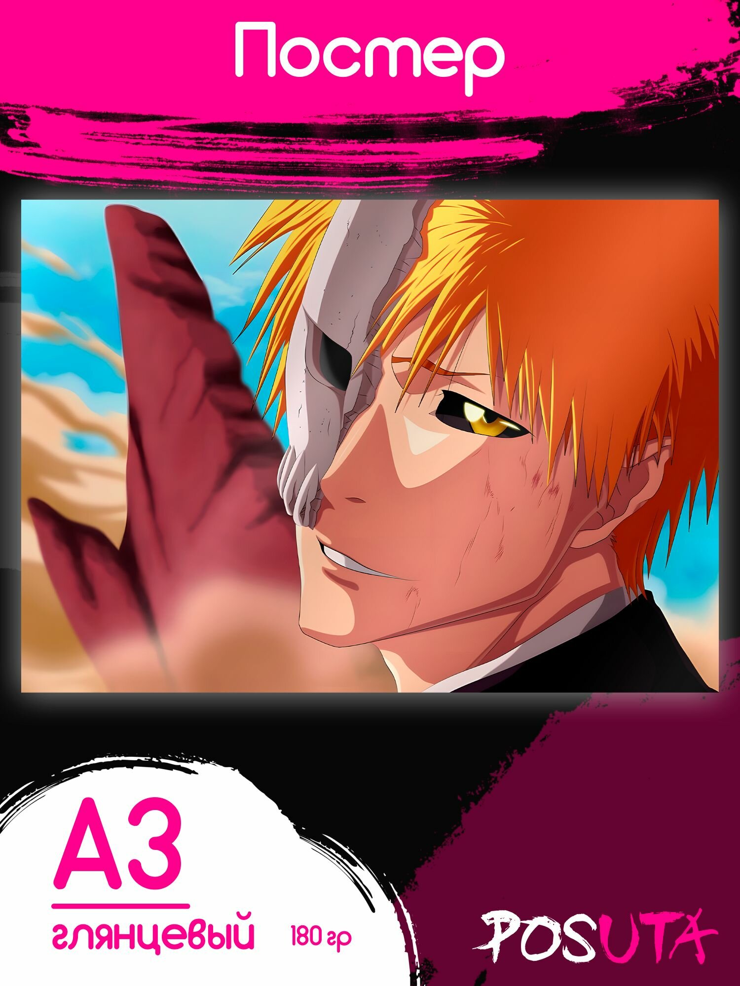 Постеры на стену аниме Блич