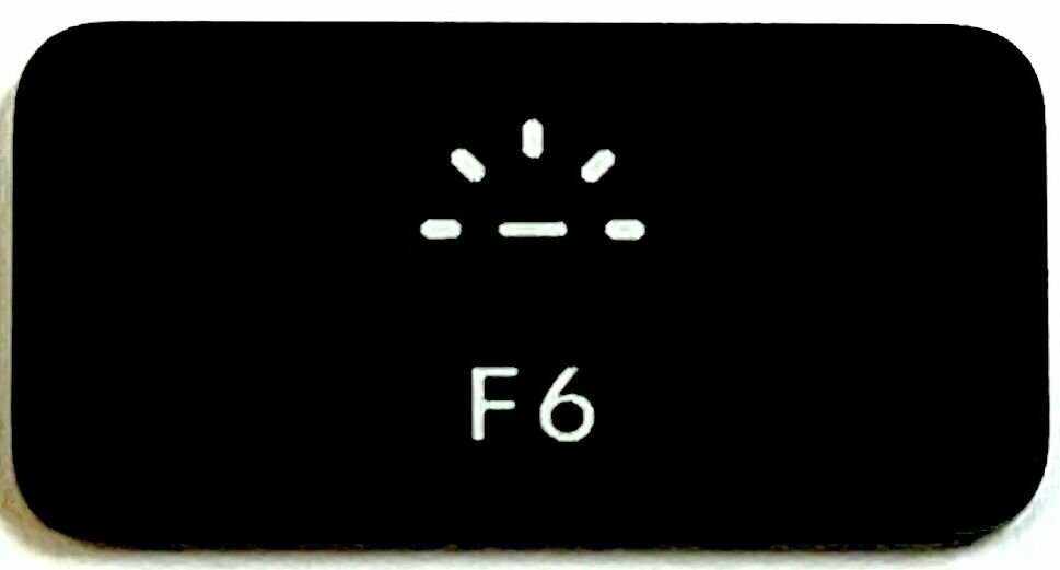 Кнопка клавиша f6 ф6 Macbook AIR PRO 2018-2019