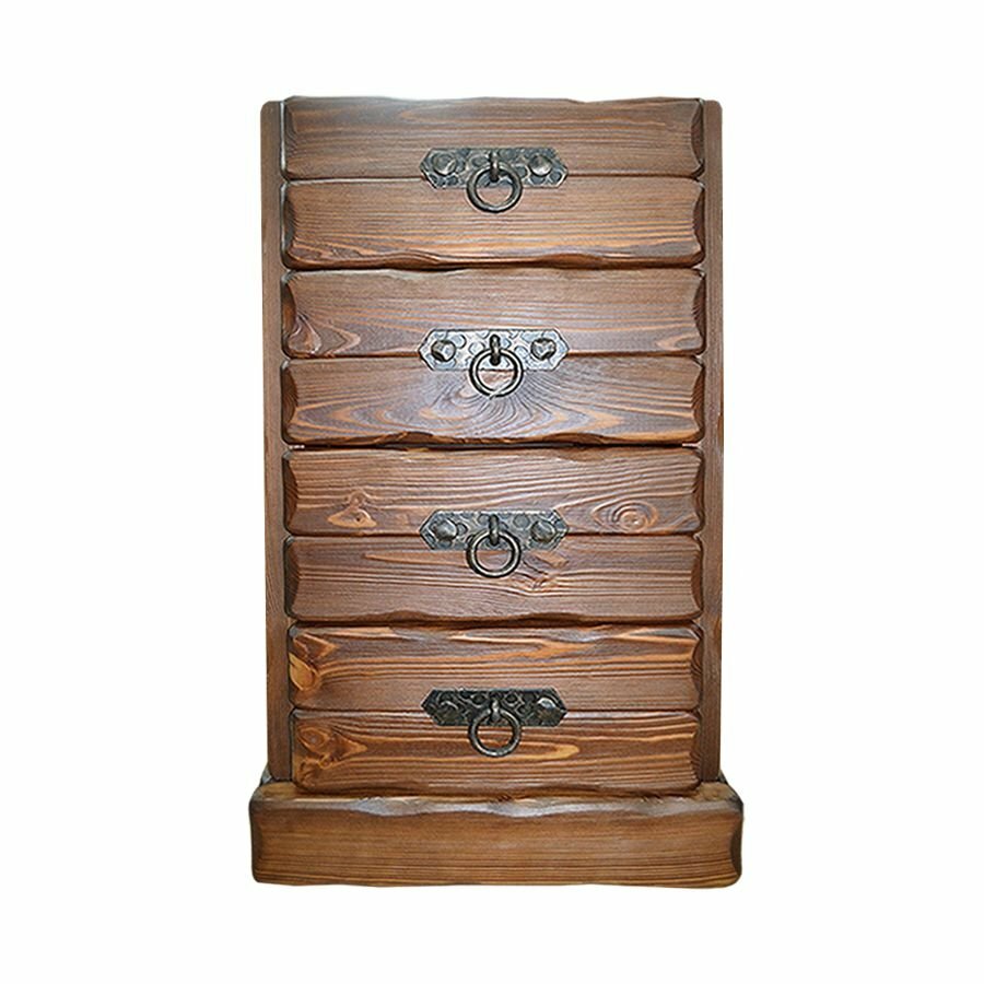 Ящик для кухни напольный (4 ящика) "Муромец" 40*59*Н82 рианна старый орех