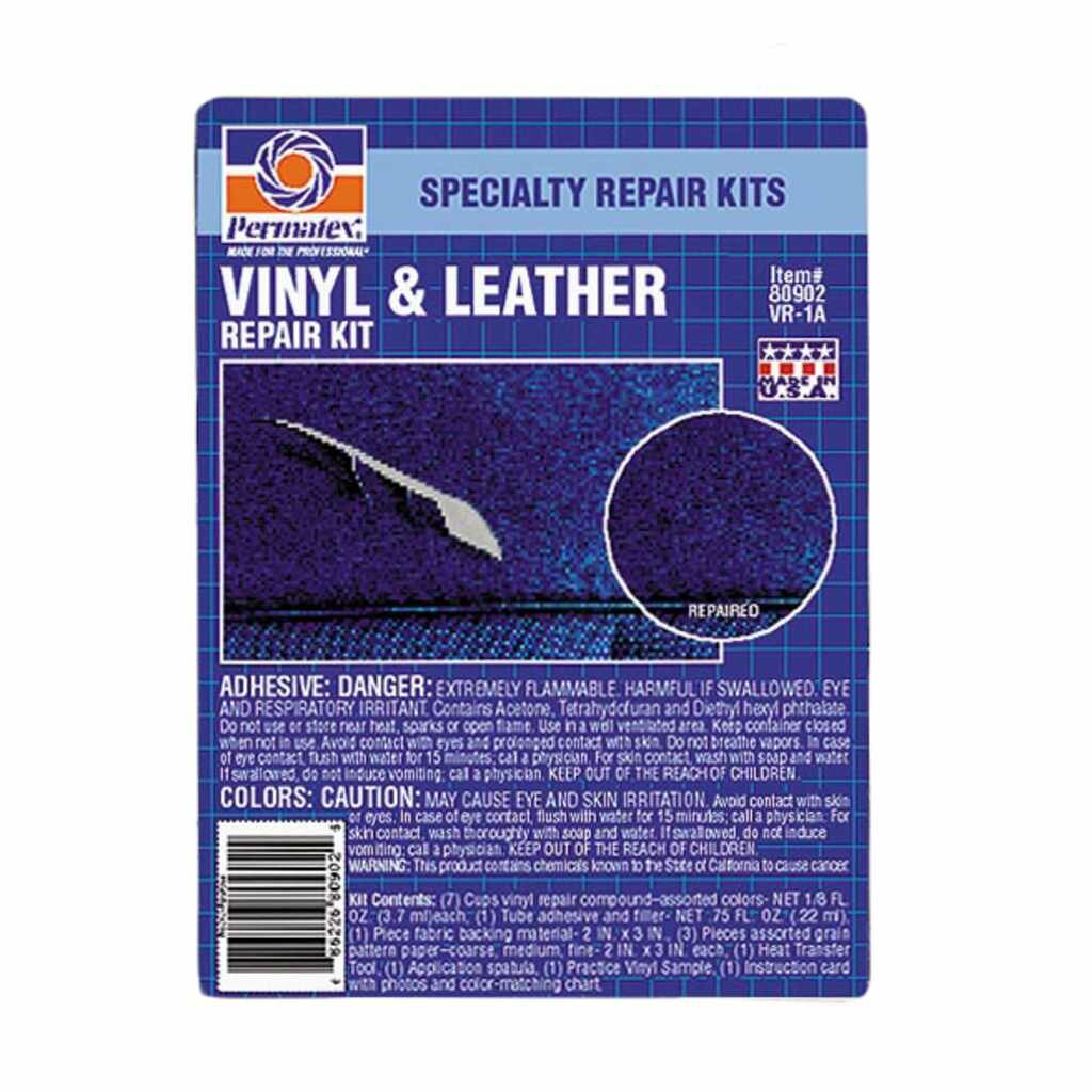 Набор для ремонта винила и кожи 10г, 80902, PERMATEX