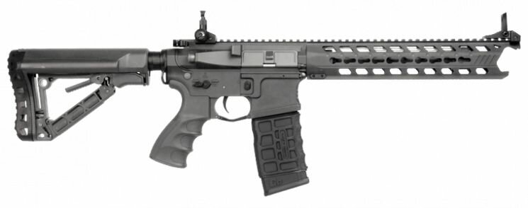 Автомат пневм. G&G GC16 Predator Battleship Grey, body - metal (130-140 m/s)