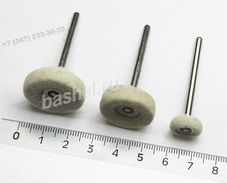 Круги полировочные FIT 36934, 3 шт, FIT